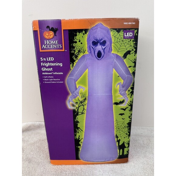 Gemmy | Holiday | Gemmy Home Accents 5ft Led Frightening Ghost ...